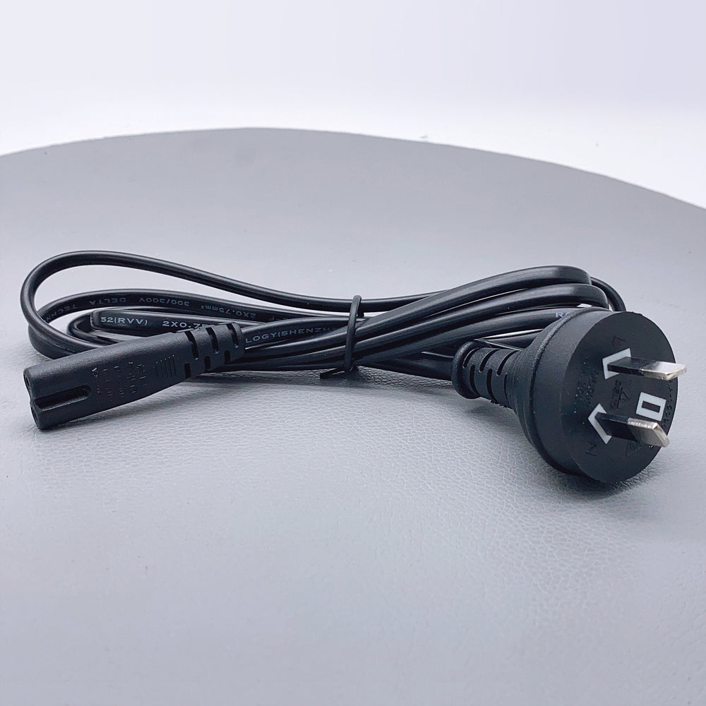 1.5m Aus 2 Pin Mains Plug Male to Female - Skyline Mobile