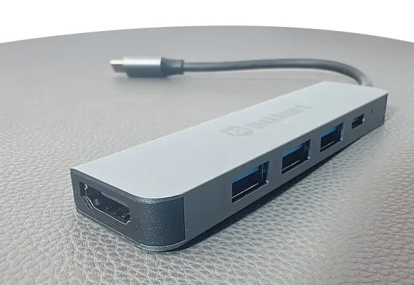 Maxguard 5 in 1 Type-C HUB adapter MD05 (USB 3.0) - Skyline Mobile