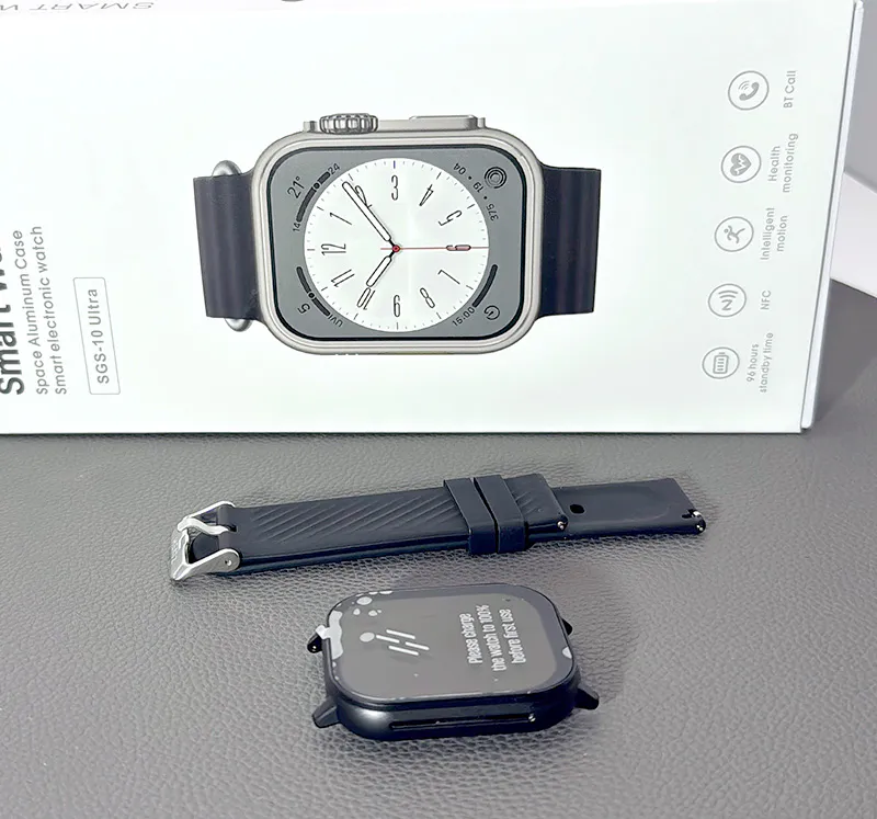 Wearfit Pro Smart Electronic Watch SGS10 Ultra - Skyline Mobile