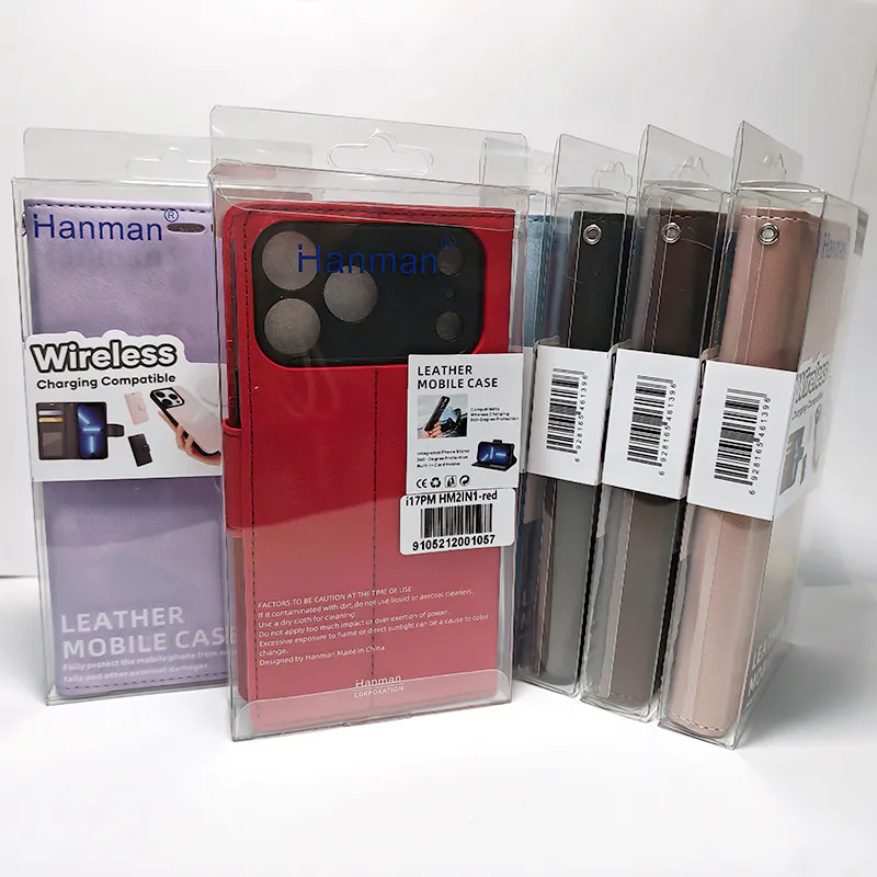 Case for iPhone 17 Pro max 6.9 Hanman 2 in 1 Detachable Magnetic Wallet ...